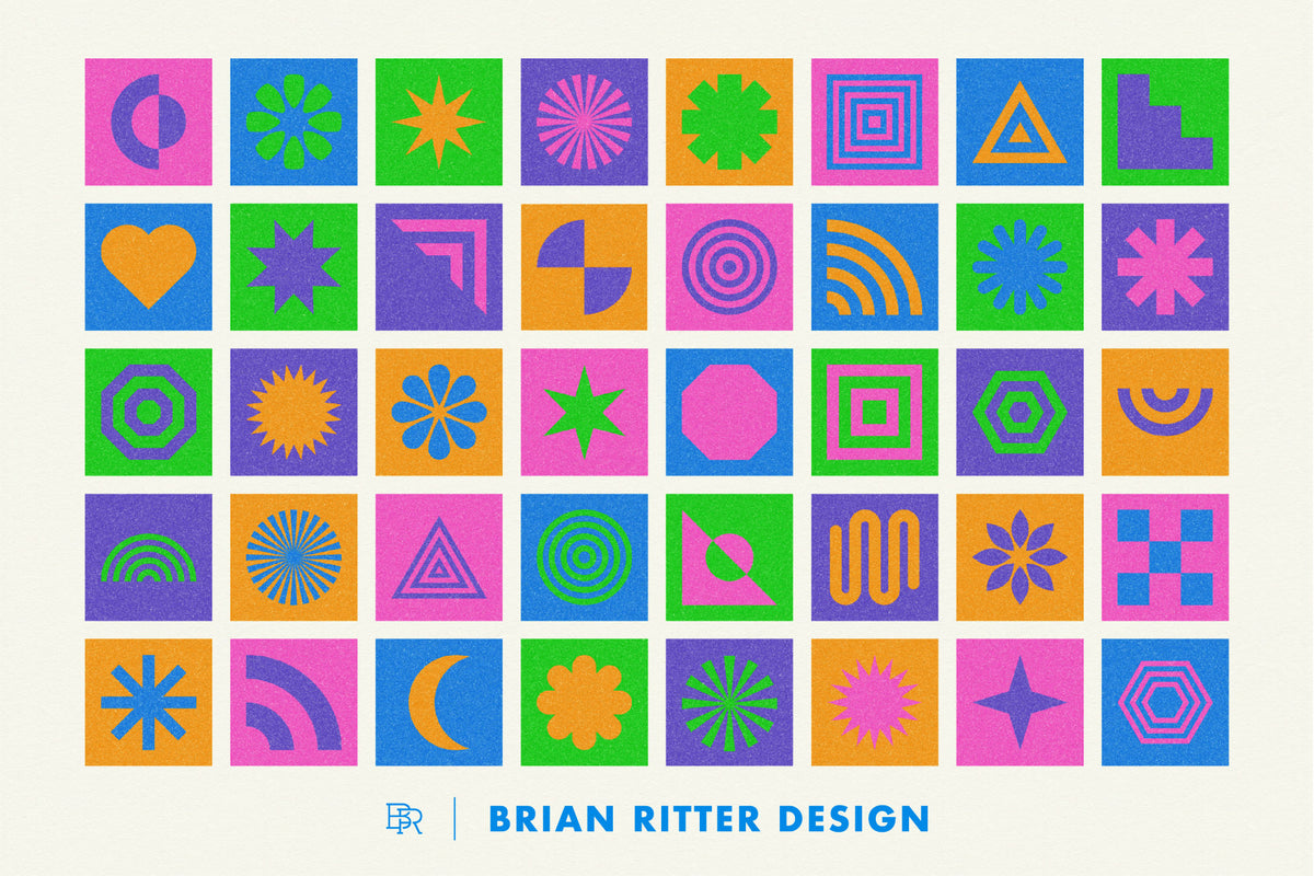 Risograph Toolkit for Procreate – Brian Ritter Design
