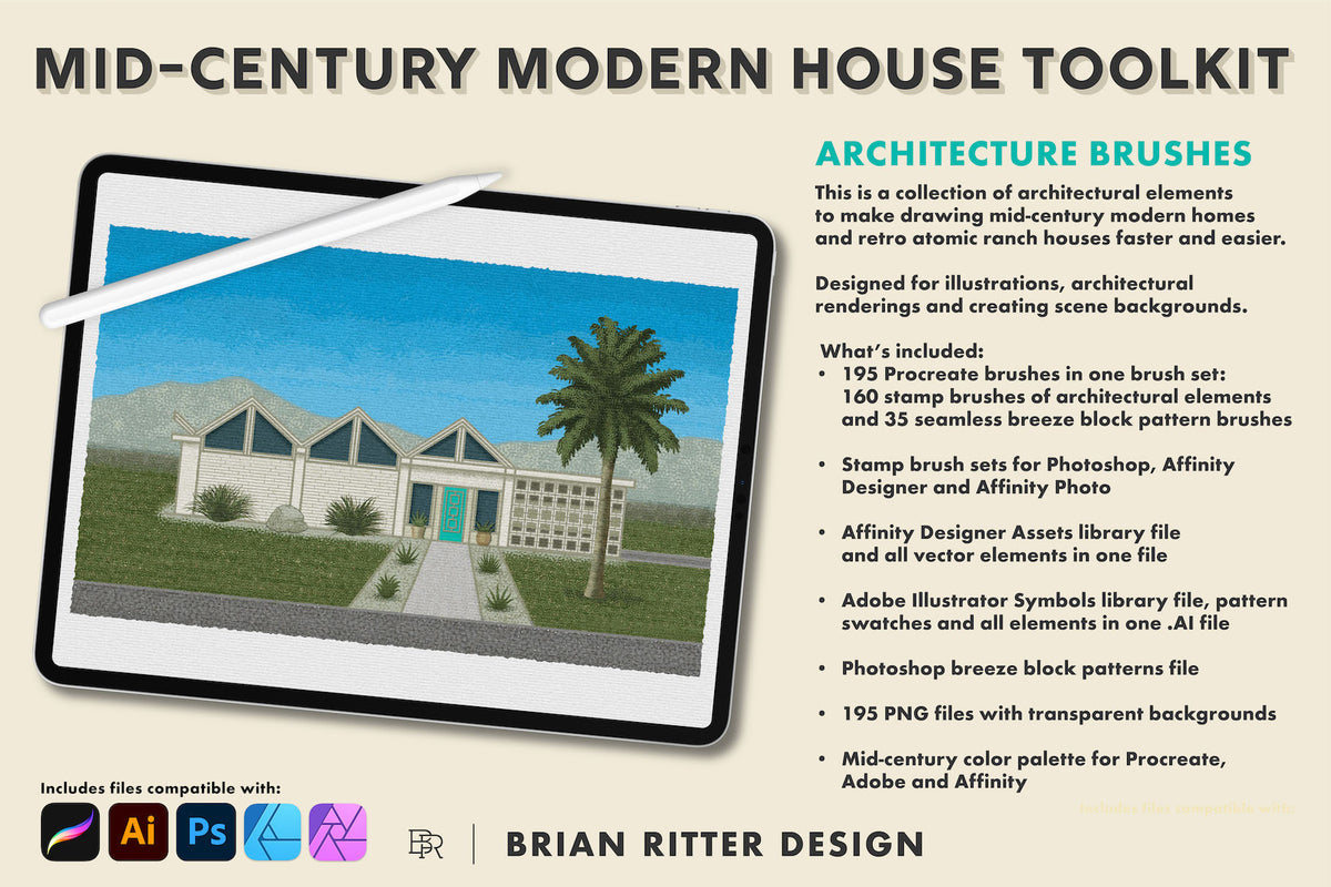 Mid-Century Modern House Toolkit – Brian Ritter Design