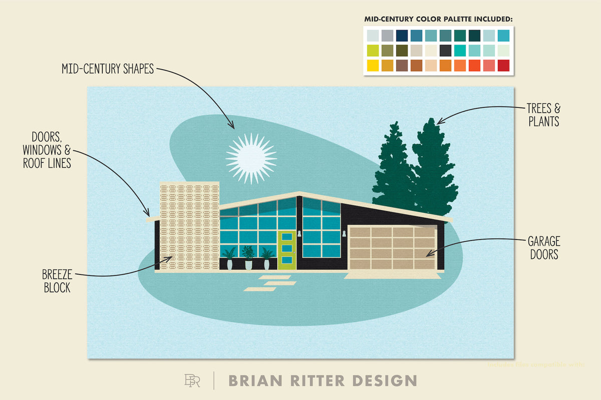 Mid-Century Modern House Toolkit – Brian Ritter Design